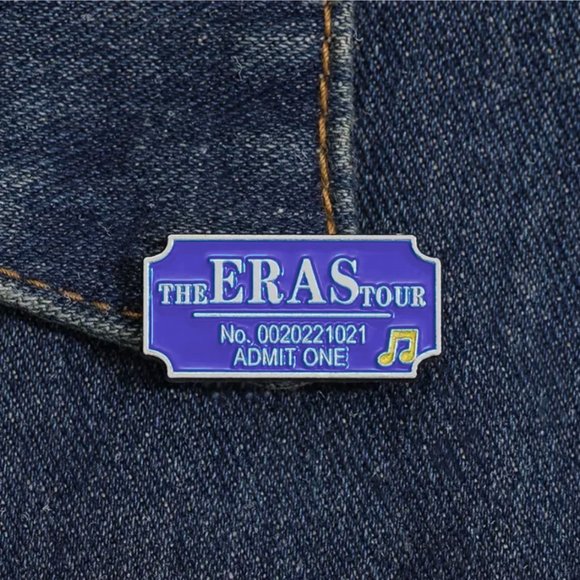 GCG | Jewelry | Eras Enamel Pin In Purple | Poshmark
